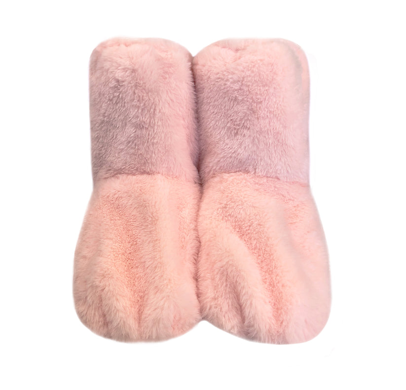 Heat Up Slippers Pink Plush – The Grain Shop